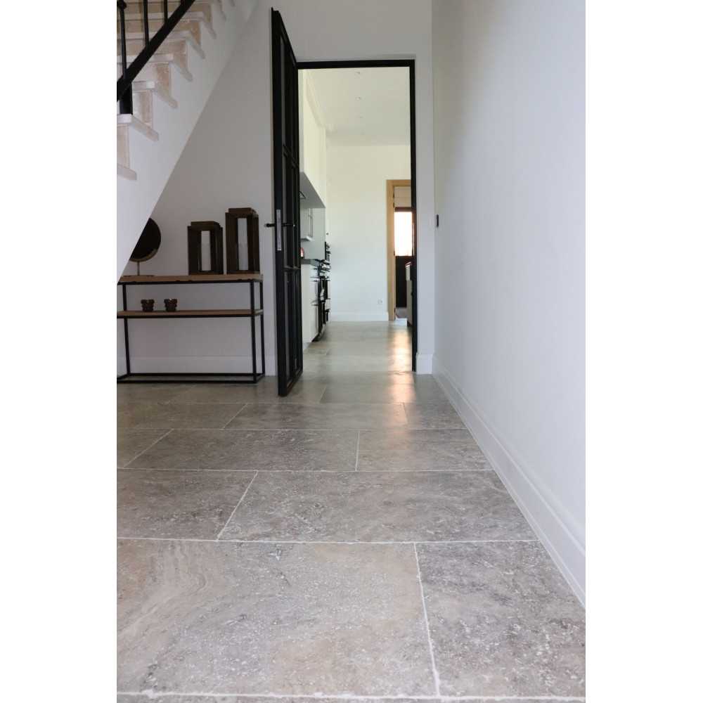 Silver travertin 61x91,5 | travertin natuursteen | Veinstone B.V.