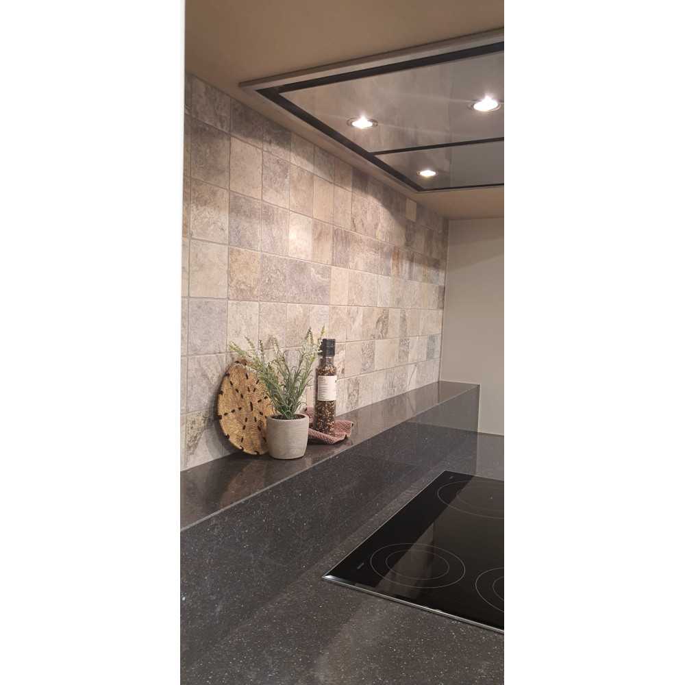Silver travertin 15x15 | travertin natuursteen | Veinstone B.V.